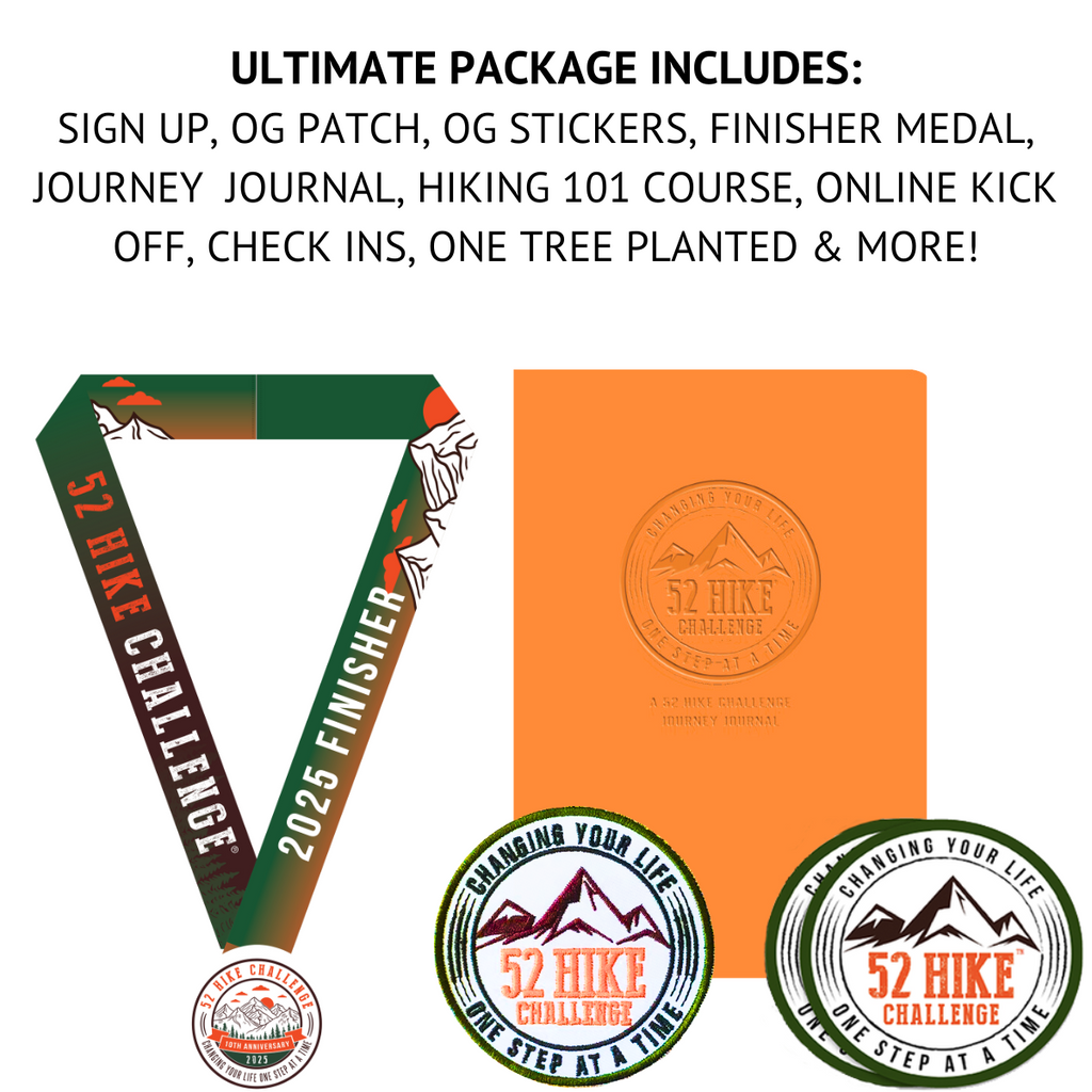 2025 52 Hike Challenge Sign Up + Ultimate Package
