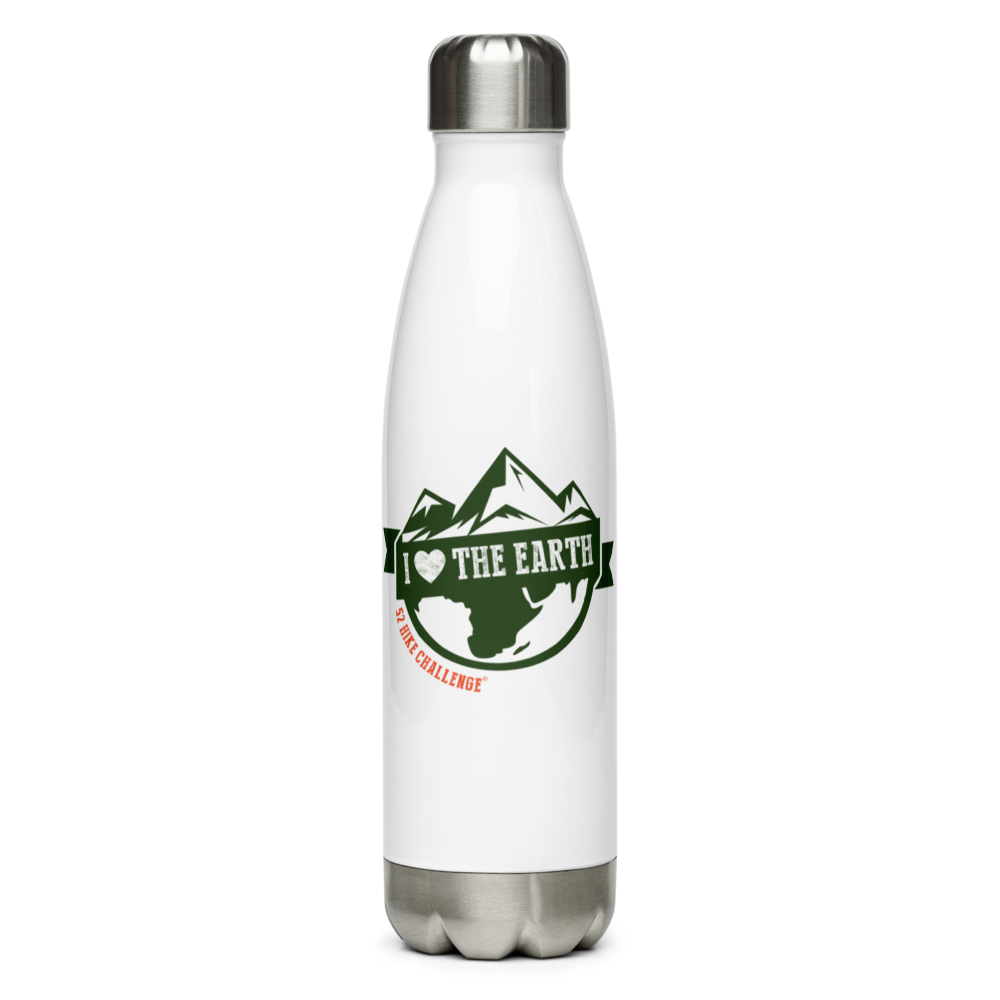 I Love The Earth - Reusable Stainless Steel Water Bottle